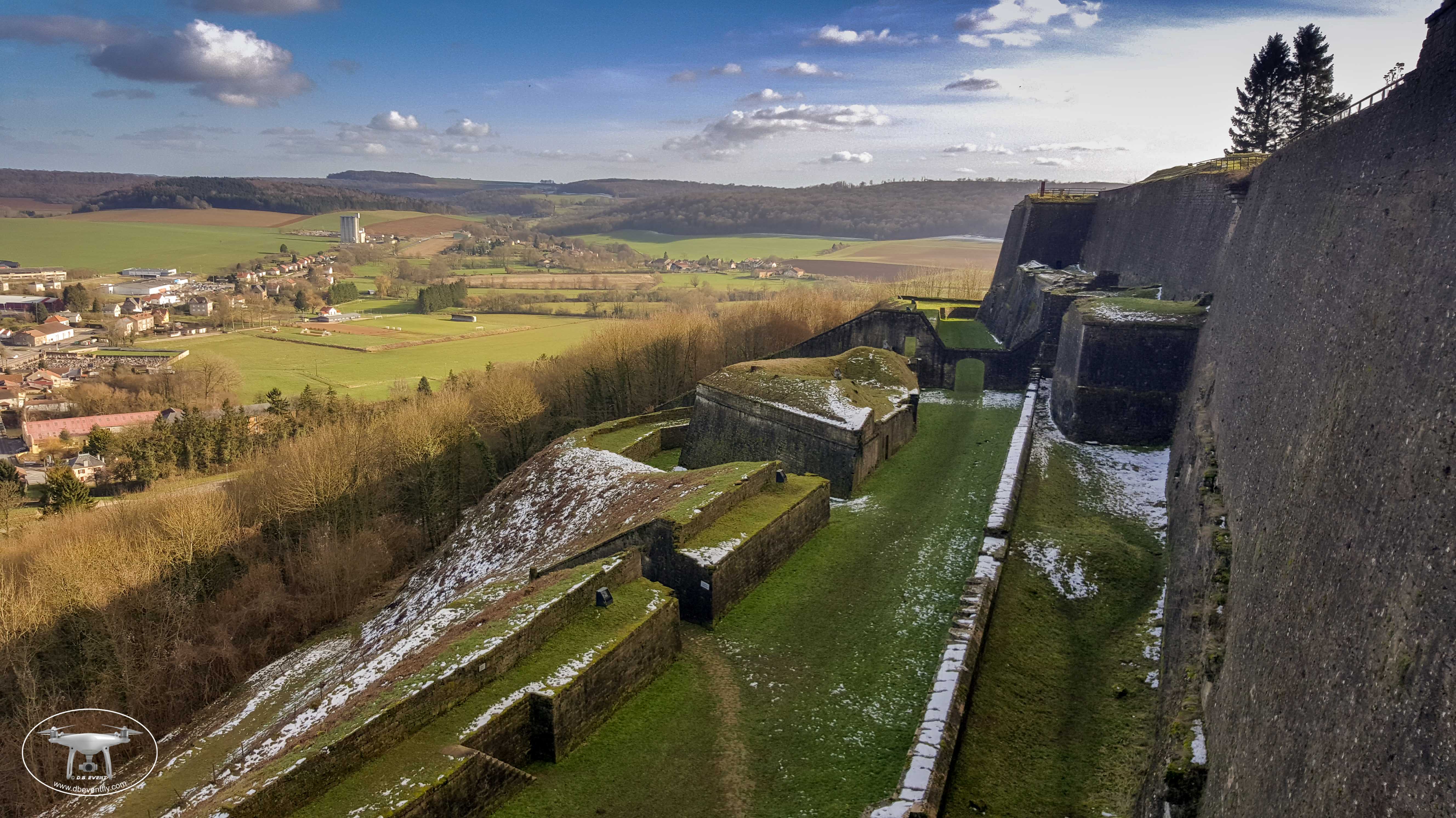 Citadelle de Montmédy - Réalisations en Drone